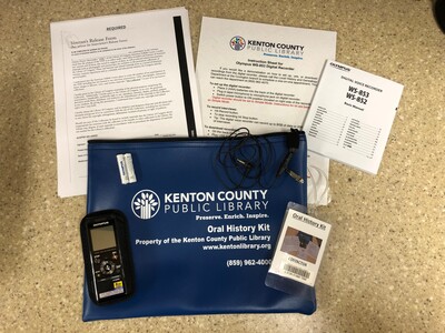 Oral History Kit | Kenton County Public Library | BiblioCommons
